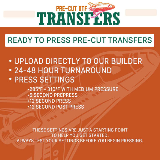Pre Cut Dtf Transfers Printed Marketplace Transfers